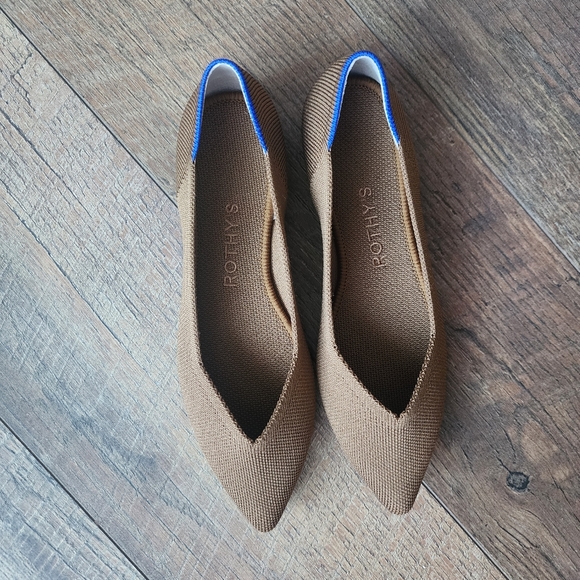 Rothy's | Shoes | Nwot Rothys The Point Flats Driftwood Size 6 | Poshmark